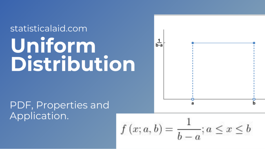 Uniform Distribution definition, formula and applications