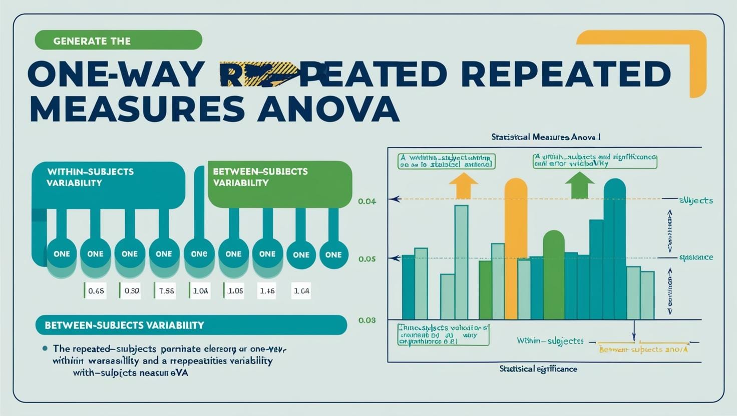 One Way repeated measure ANOVA in R - Statistical Aid