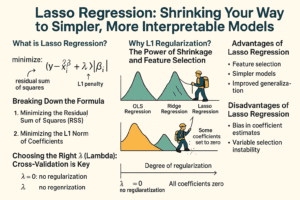 Lasso Regression Explained with Example and Application